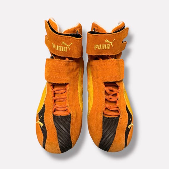 Ultra Rare PUMA 80s Iconic Vintage Speedcat Orange Sn… - Gem