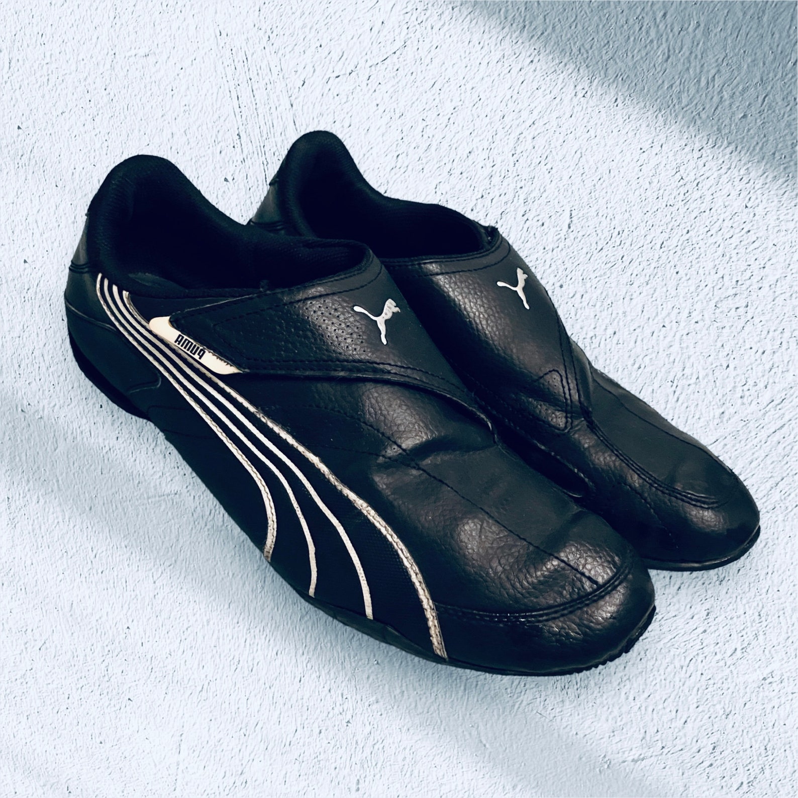 Archive PUMA Vintage Y2K Cyber Black Sneakers Sized Sport Shoes 90s 00s Gorpcore Opium Mostro UK ...