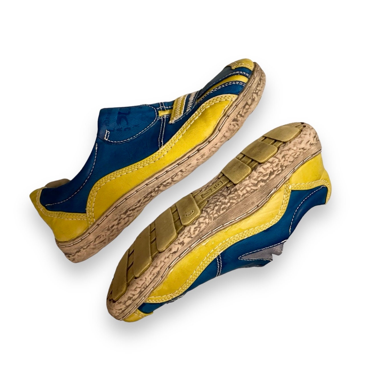 Iconic GORDON JACK Archive Leather Y2K Vintage Slip on Sneakers. 100% Leather Sized 39 - Etsy