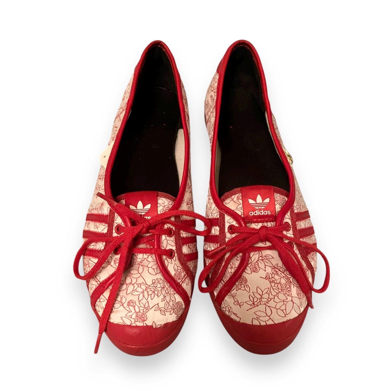 Adidas Adria Ultra Rare Iconic Vintage Ballet Flats Dystopian Floral ...