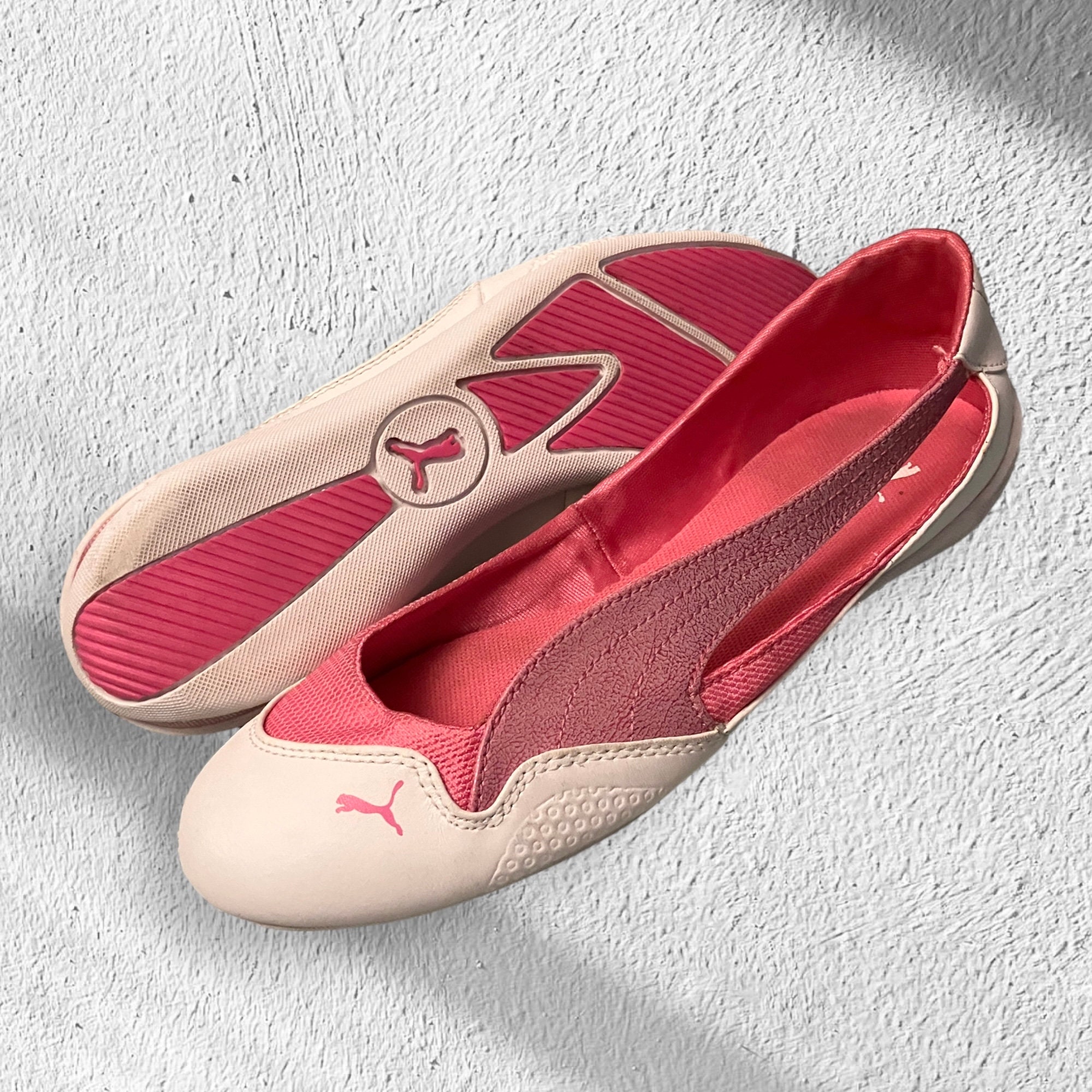 Archive Cyber Y2K Puma Cutout Leather Ballet Flats Sized 37 - Etsy