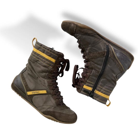 Vintage Iconic Combat Mostro Boots Y2K 00s 90s Subver… - Gem