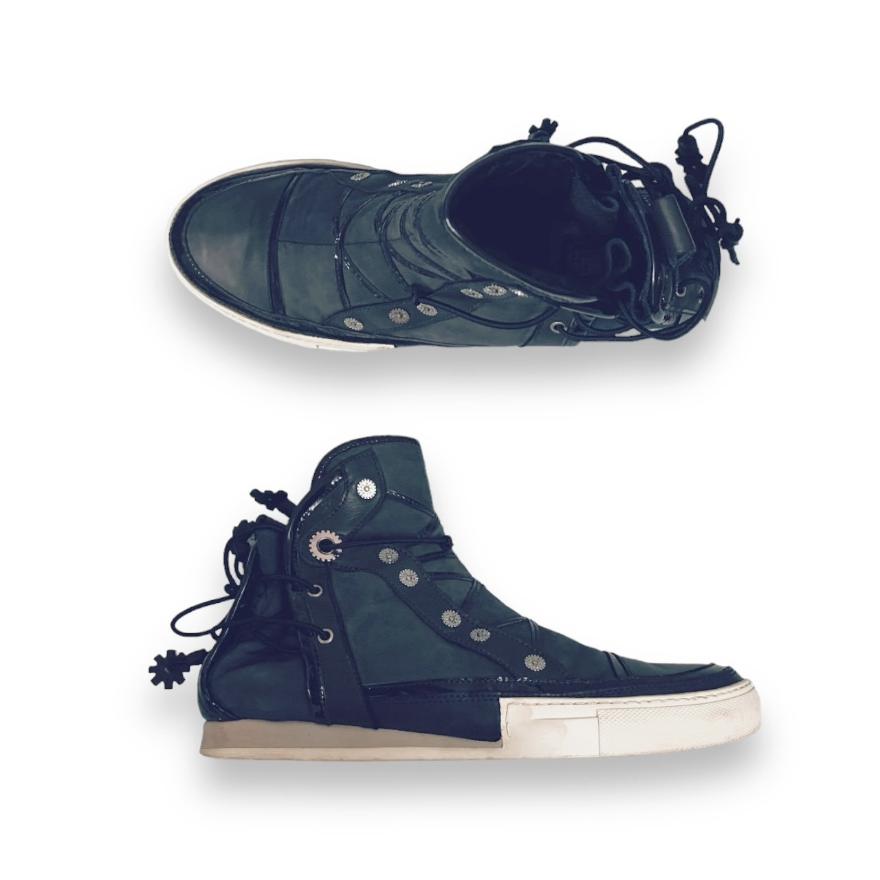 Iconic Y2K Marithé François Girbaud Shoes Y2K Vintage Leather Sneakers ...