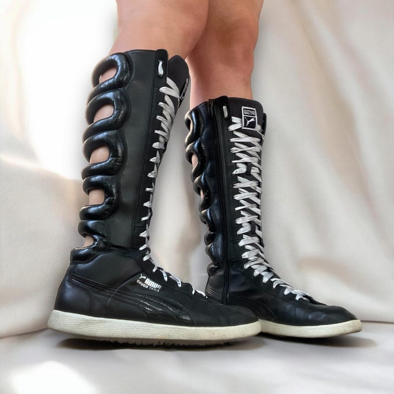 Pro Wrestling Boots - Etsy