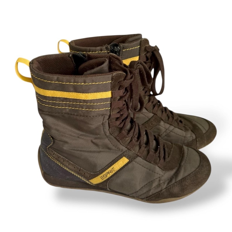 Vintage Iconic Combat Mostro Boots Y2K 00s 90s Subversive Cottagecore ...