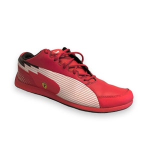 Iconic PUMA Ferrari Evospeed Vintage Red Sneakers Ultra Rare Y2K 90s ...