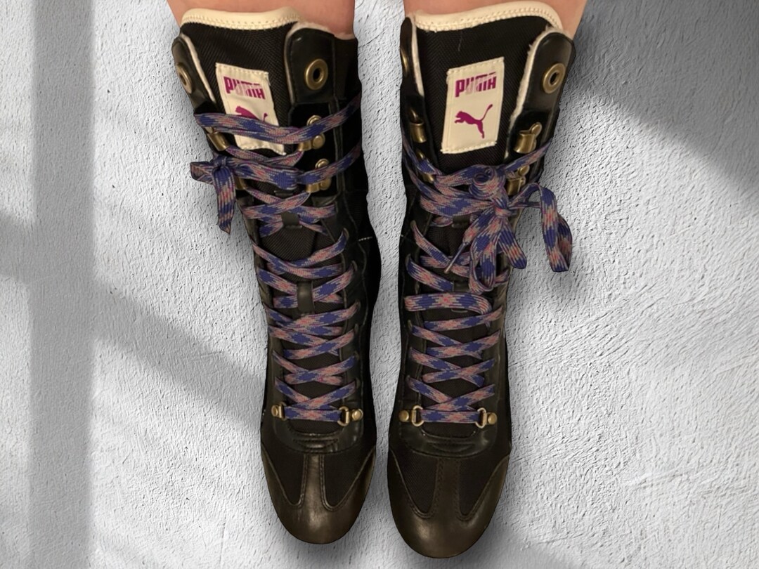 PUMA Ring Y2K VINTAGE Boxing Boots Mostro Deadstock Opium Sized UK4 - Etsy