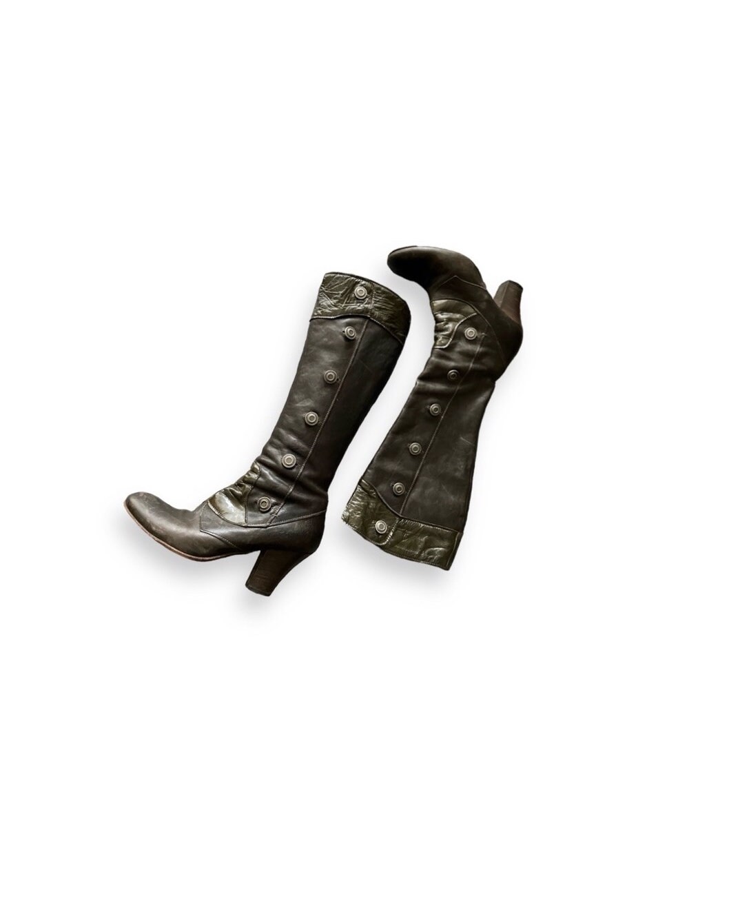 Iconic MOMA Vintage Italian Leather Handmade Boots Archive Ultra Rare ...