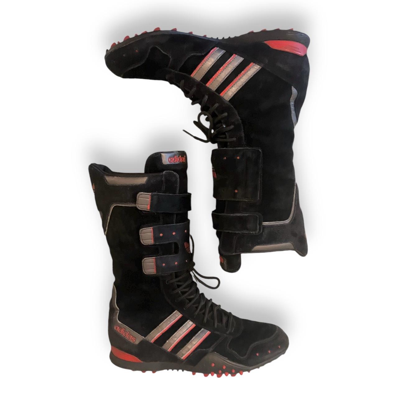 ADIDAS Holy Grail Iconic Vintage Ultra Rare Boxing Mid Calf Boots ...