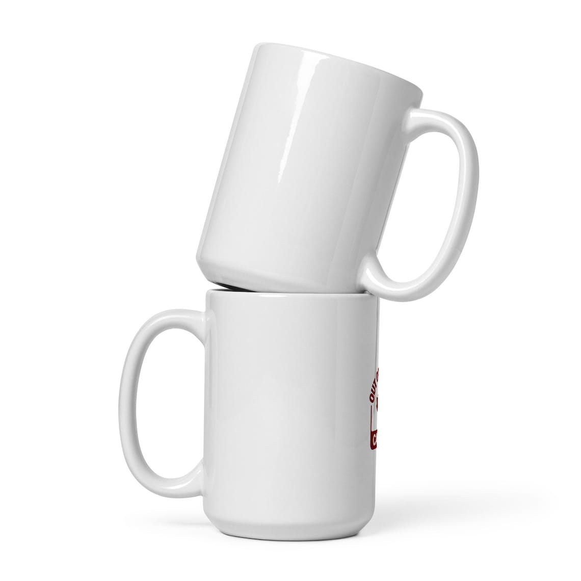 Buy White Glossy Mug Online in India - Etsy