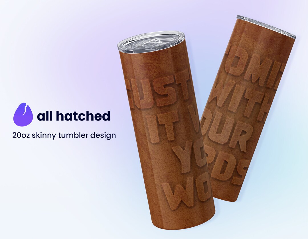Customize Tumbler | Corten Steel Rusted Text Effect Tumbler Design ...