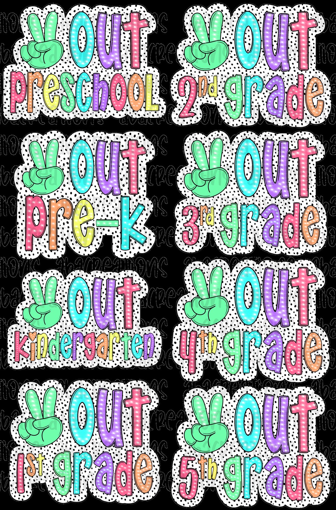 Peace Out Bundle Pre-k Through 5th Grade - Etsy