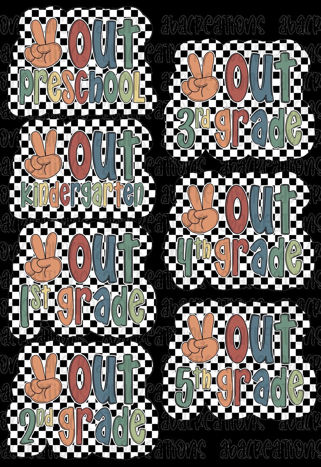 Peace Out Bundle Pre-k Through 5th Grade - Etsy