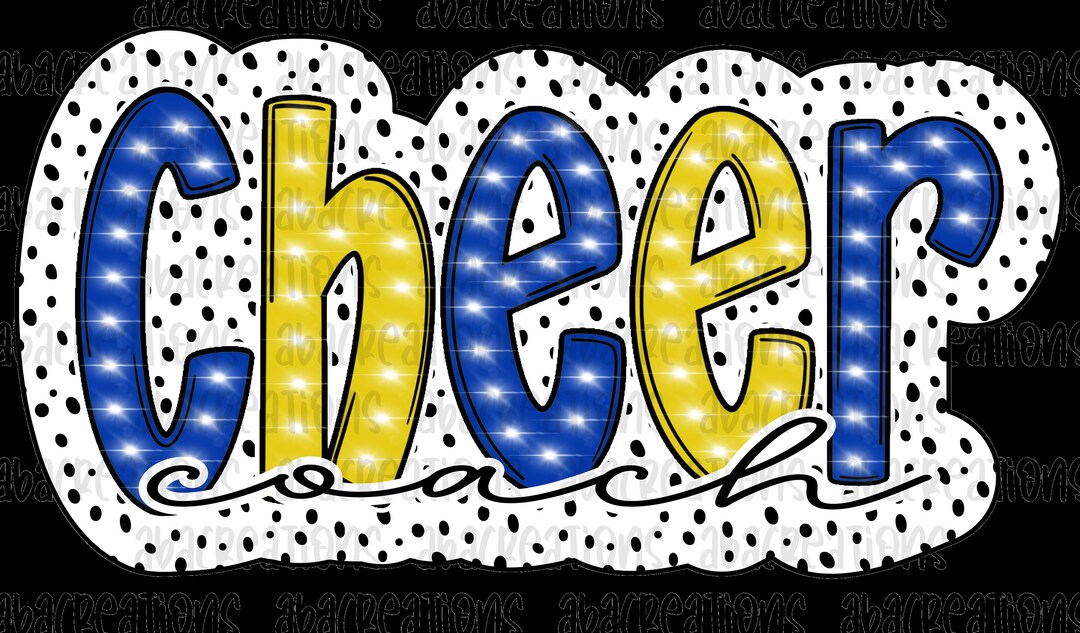 Cheer Coach PNG - Etsy