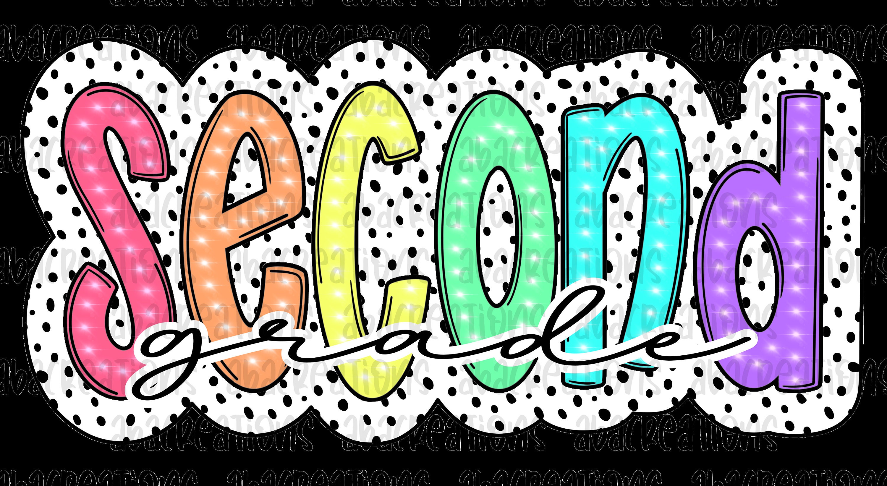 2nd Grade PNG - Etsy