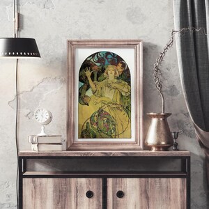 De Forest Phonofilm Poster Illustration by Alphonse Mucha Art Nouveau ...