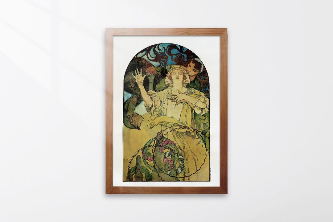 De Forest Phonofilm Poster Illustration by Alphonse Mucha Art Nouveau ...