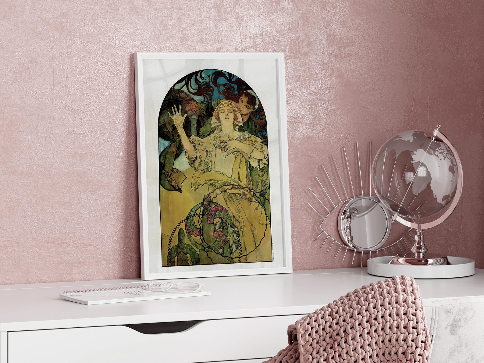 De Forest Phonofilm Poster Illustration by Alphonse Mucha Art Nouveau ...