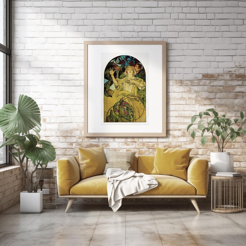 De Forest Phonofilm Poster Illustration by Alphonse Mucha Art Nouveau ...