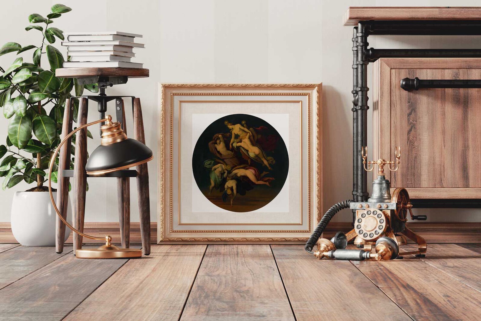 The Pleiades by Moritz Von Schwind Moody Art Style Giclee - Etsy