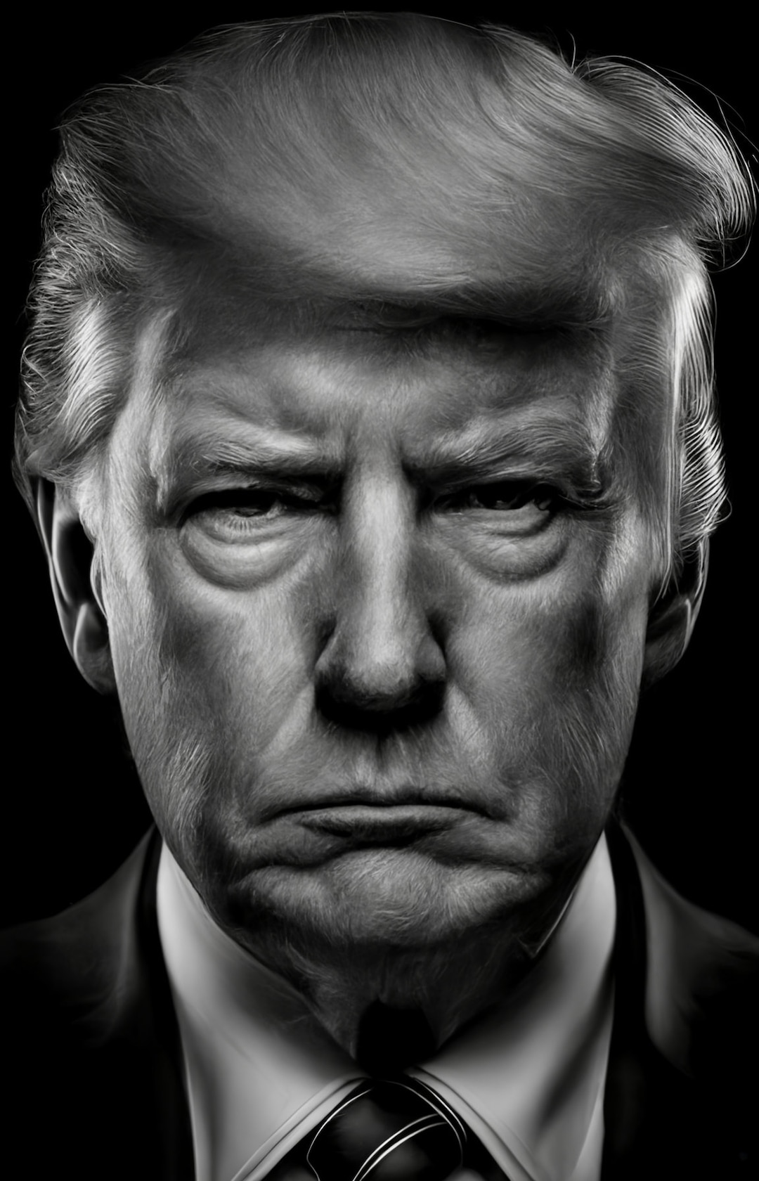 45th US President Donald Trump, High Quality Digital Art Download ...