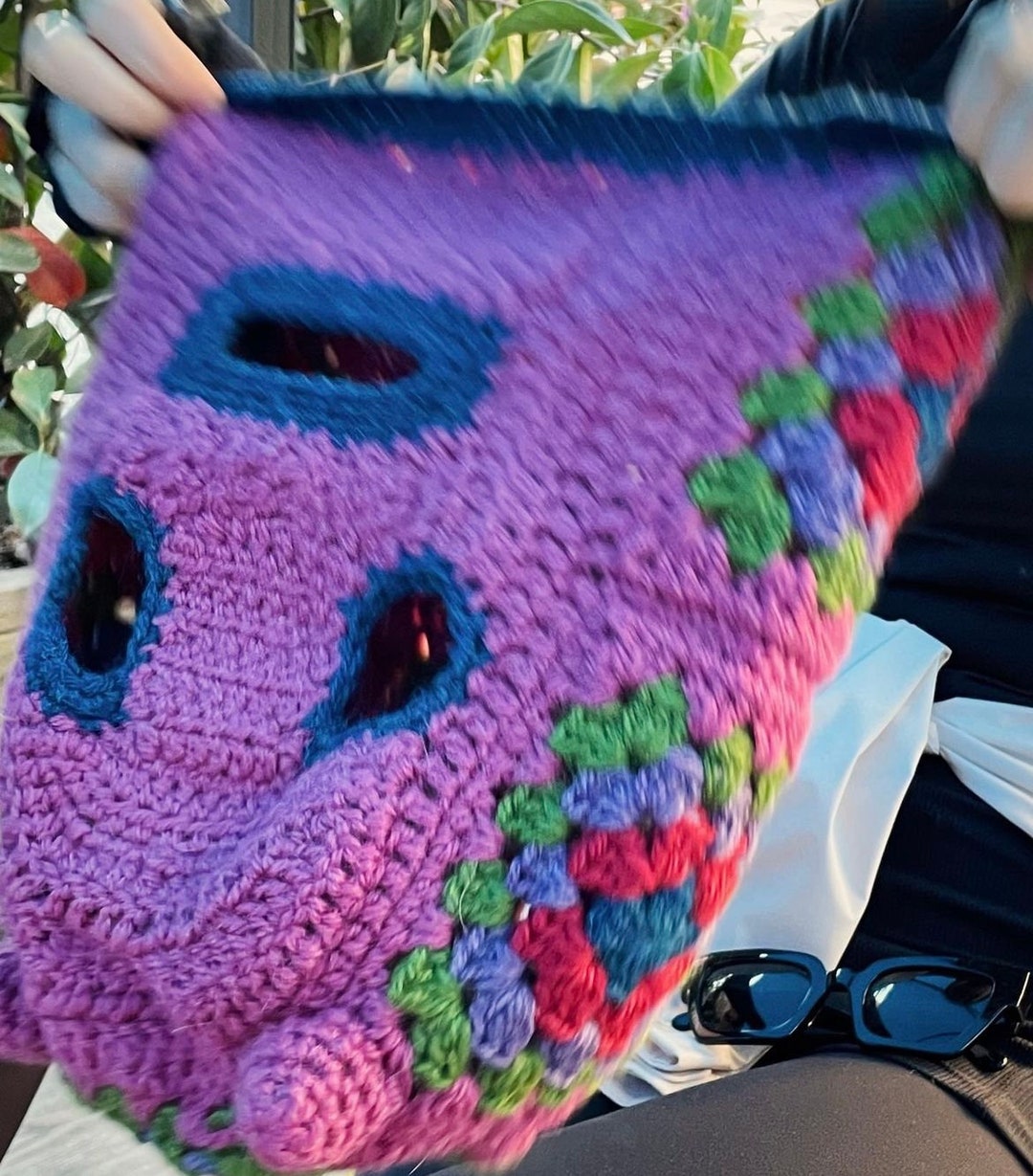 100% Organic Wool Balaclava, Granny Processing - Etsy