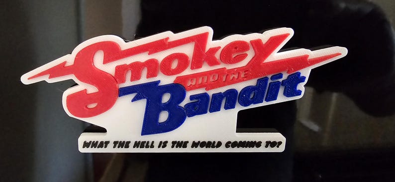 Smokey and the Bandit Fridge / Toolbox Magnet - Etsy