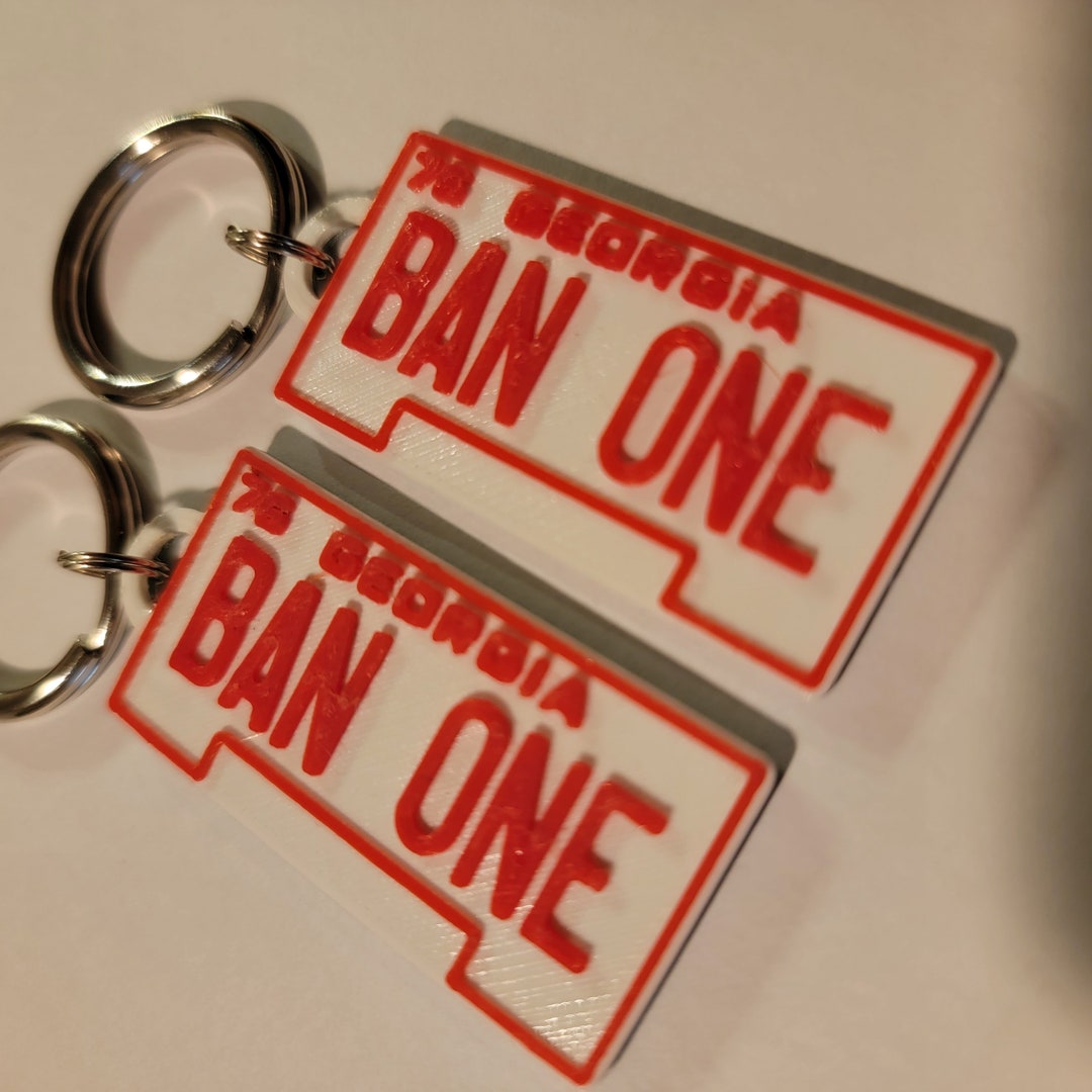 Smokey and the Bandit BAN ONE Keychains - Etsy