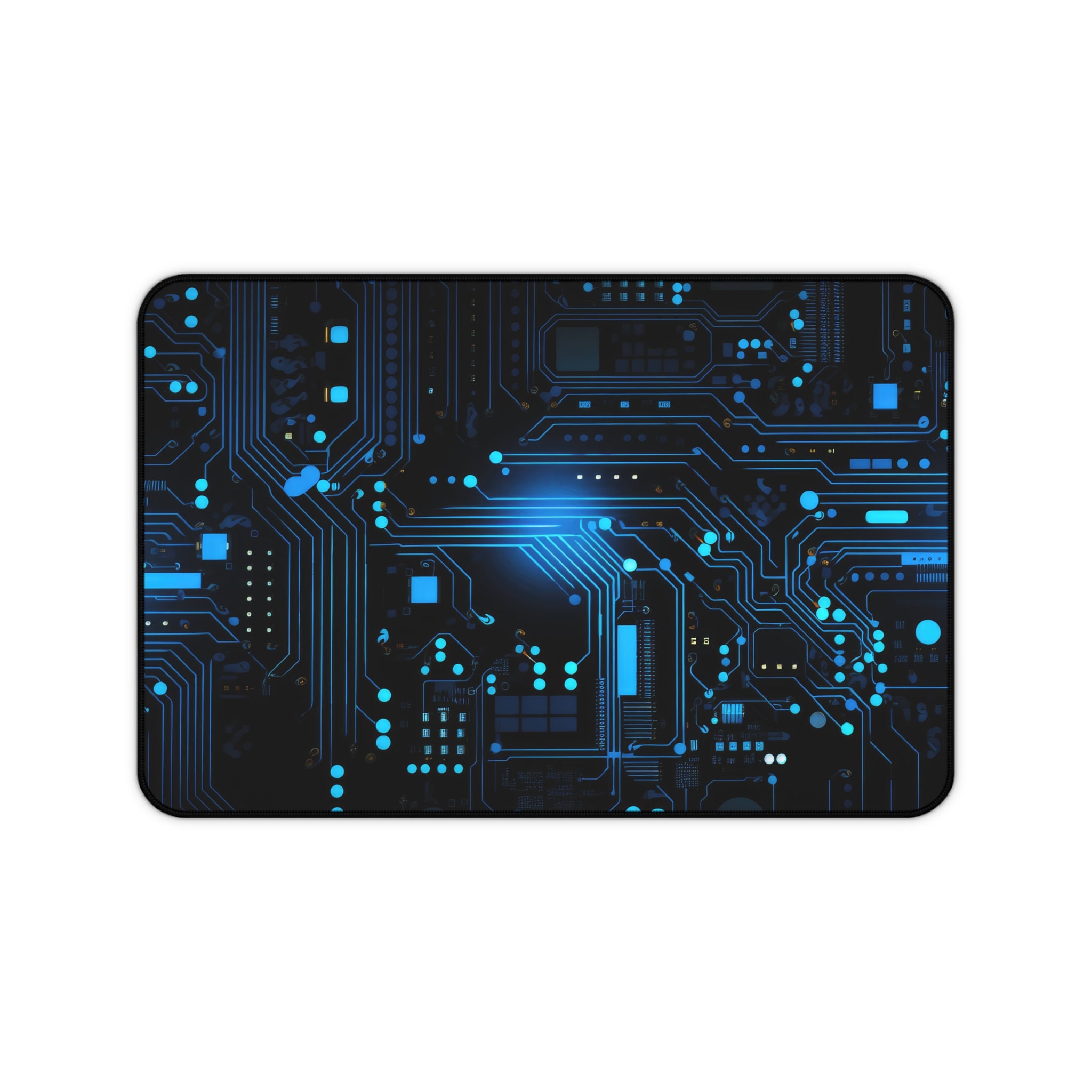 Circuit Stream: Tech Desk Mat - Etsy