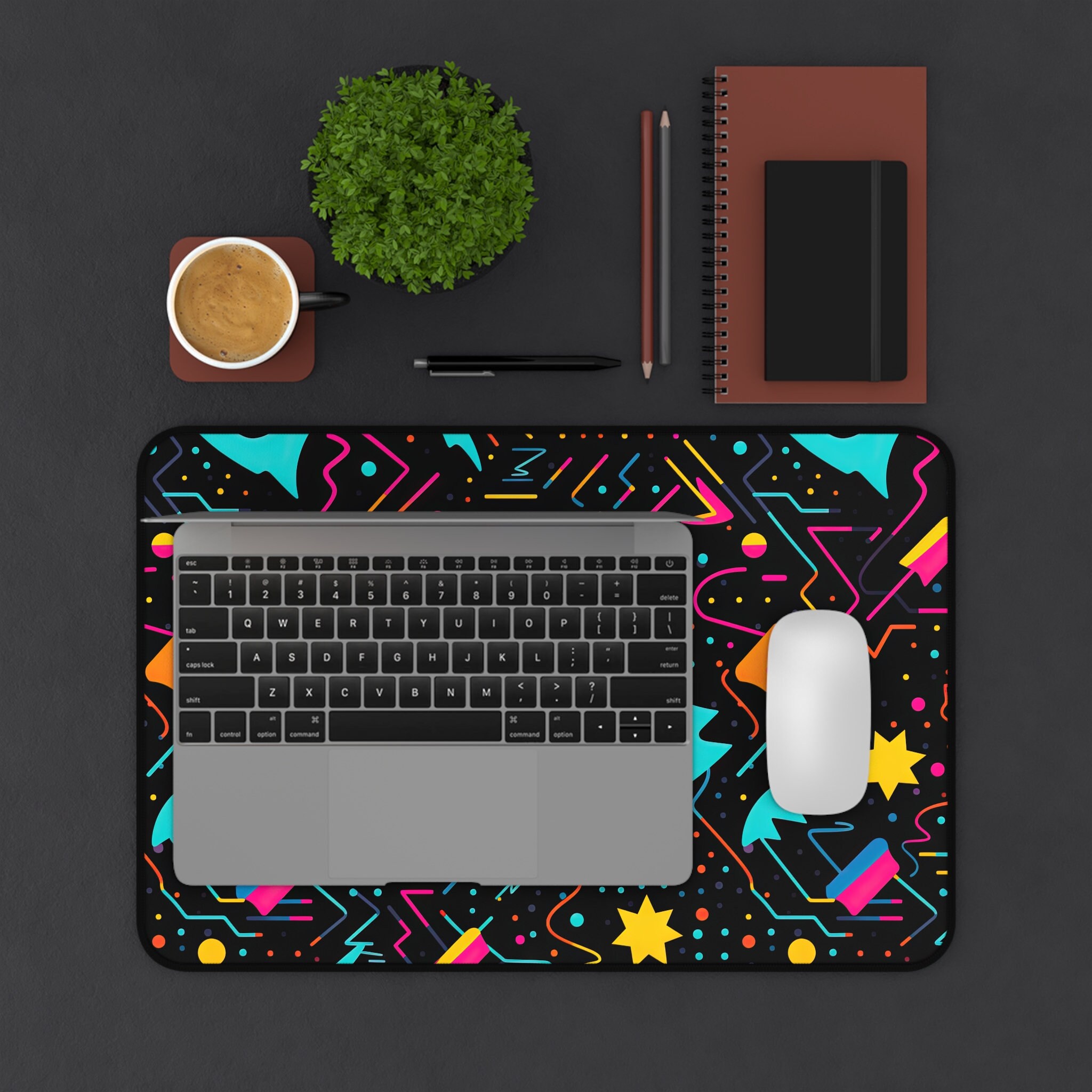 80s Retro Video Game Arcade Carpet Desk Mat - Etsy