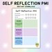 Self Reflection PMI Digital Pdf Download, Mental Health Worksheet ...
