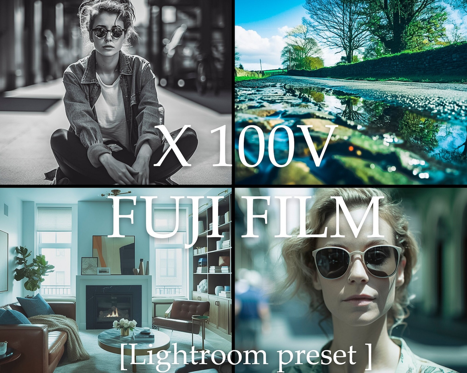 10 FUJIFILM X100v Lightroom Presets, Film Presets, Analog Presets ...