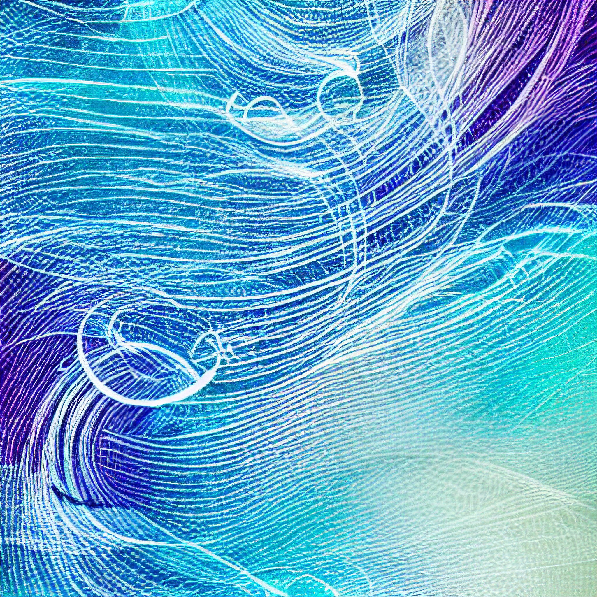 Abstract Design Featuring Swirling Lines and Soft Colors - Etsy