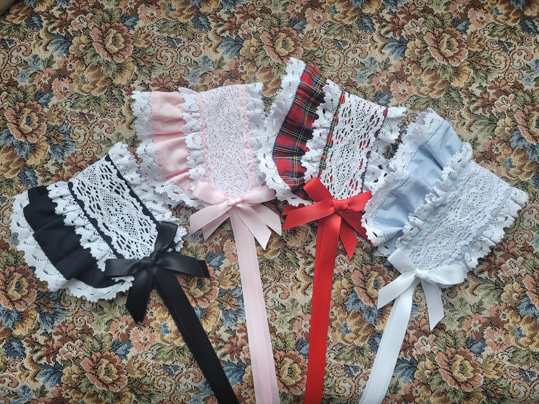 Torchon Lace Mini Bonnet - Etsy
