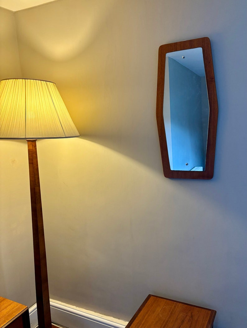 Mid Century Modern Wall Mirror - Etsy