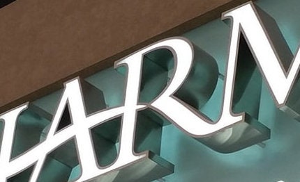 Custom 3D Metal Channel Letter Signs, Front Lit Letters & Logo Signs ...