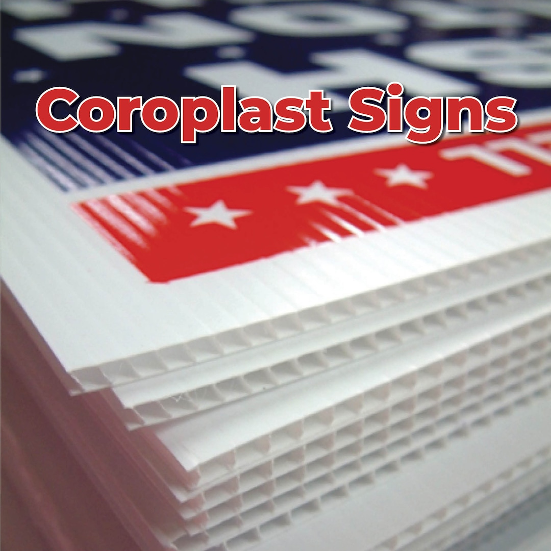 Coroplast Signs, Corrugated Plastic Signs Blank, Home Wall Decor ...