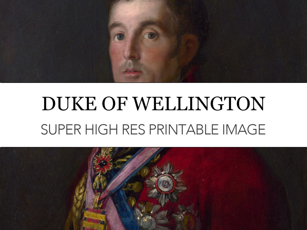 Duke of Wellington Goya Printable Digital Print // Duke of Wellington ...