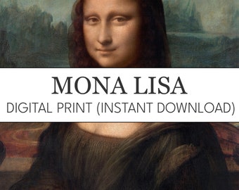 Mona Lisa by Leonardo Da Vinci Iconic Renaissance Art High Resolution ...