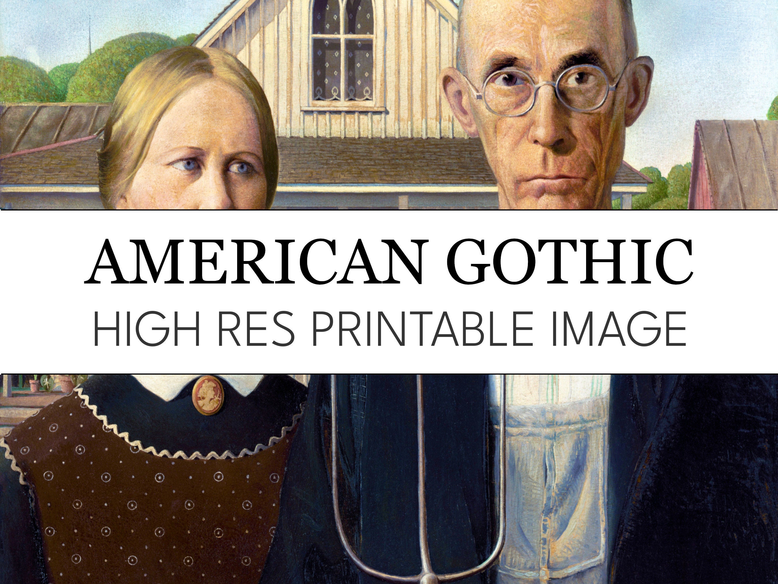 American Gothic High Resolution