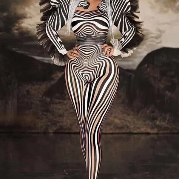 Zebra Costume - Etsy