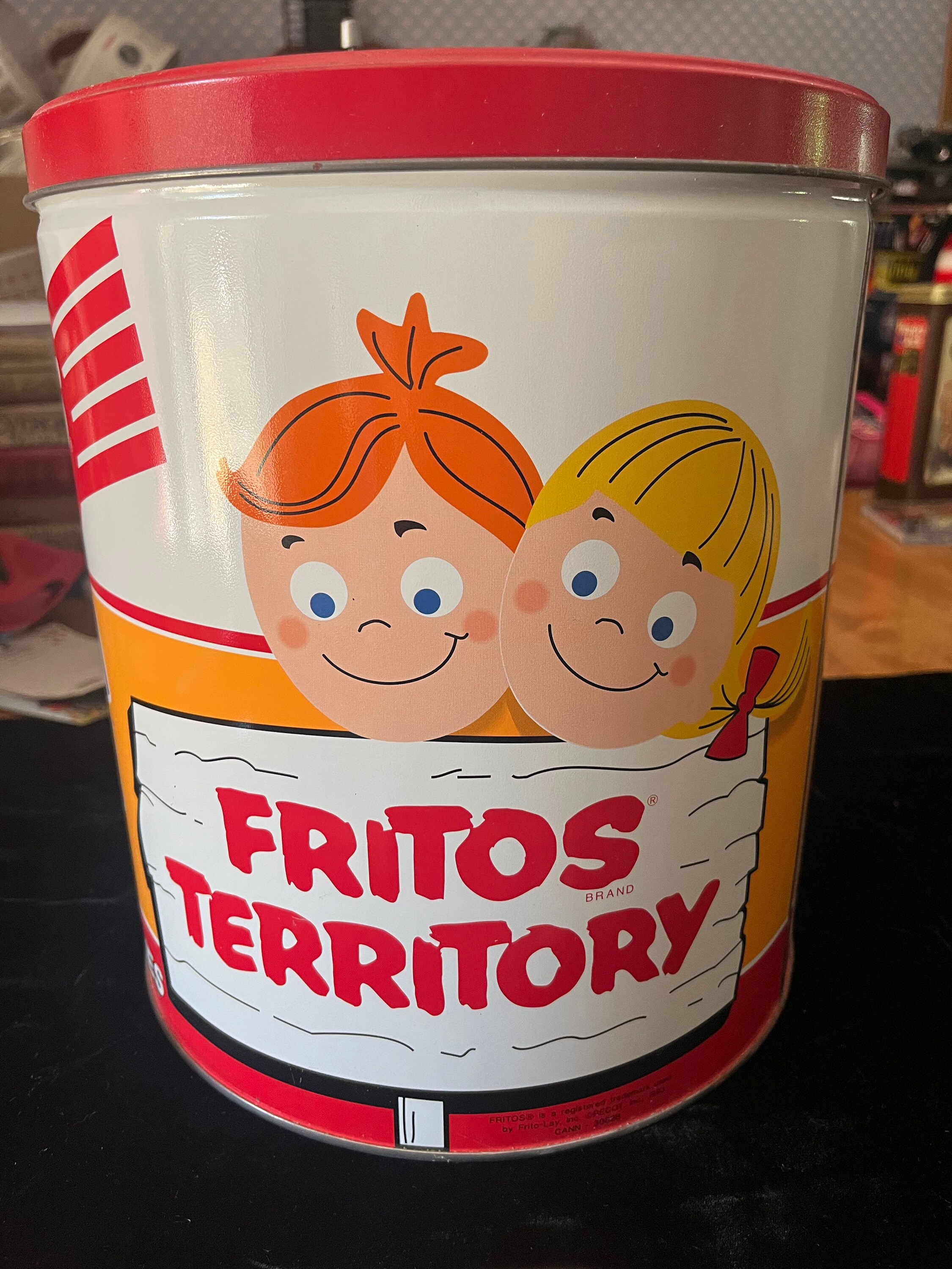 Vintage 1990s Fritos Kid Munch a Bunch Collectors Tin Canister - Etsy