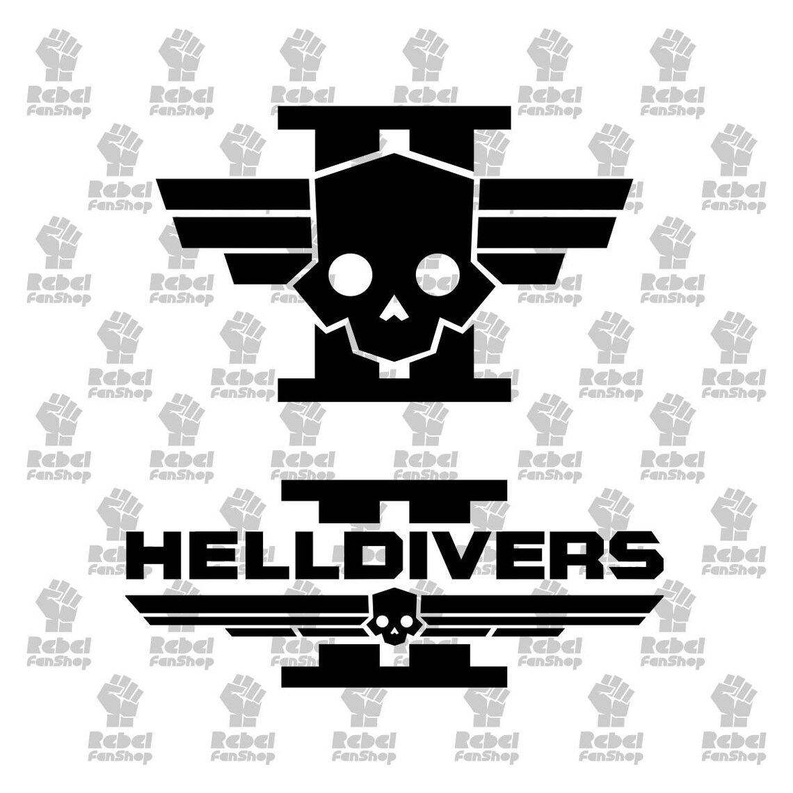 Helldivers 2 Logo, Helldivers 2 Cricut, Helldivers 2 Digital Design ...