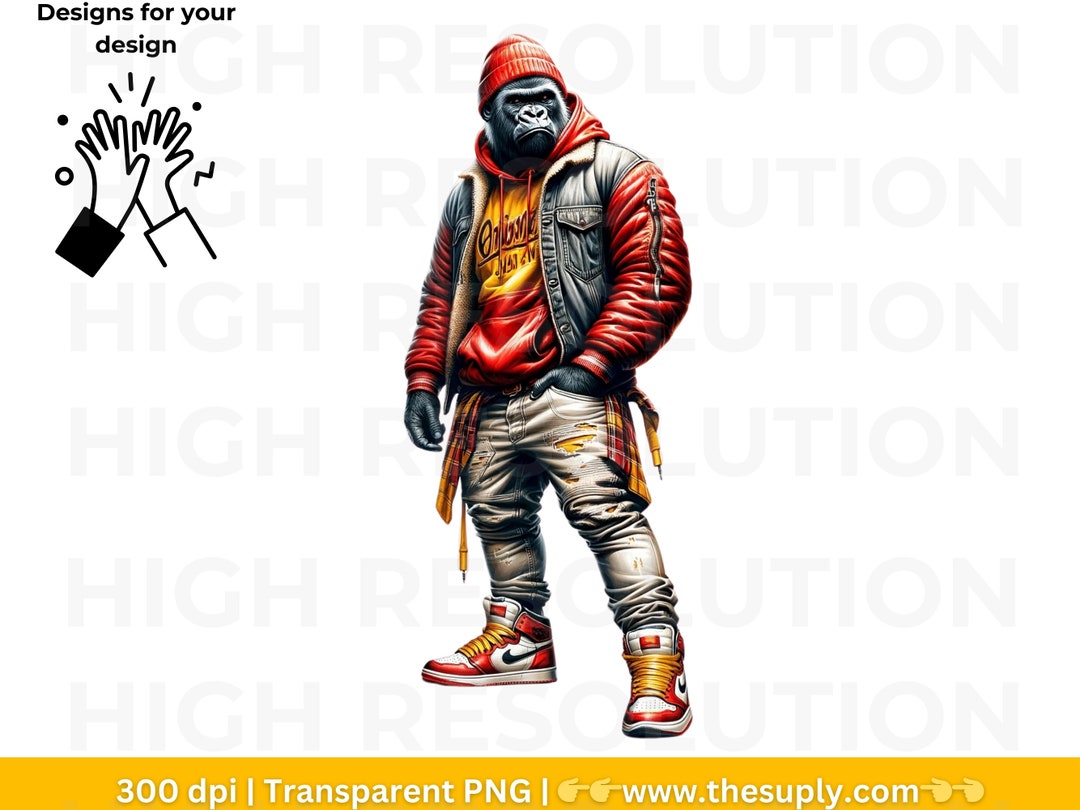 Kansas City, Gorilla Png ,urban Gorilla, Gameday Gear, Gorilla ...
