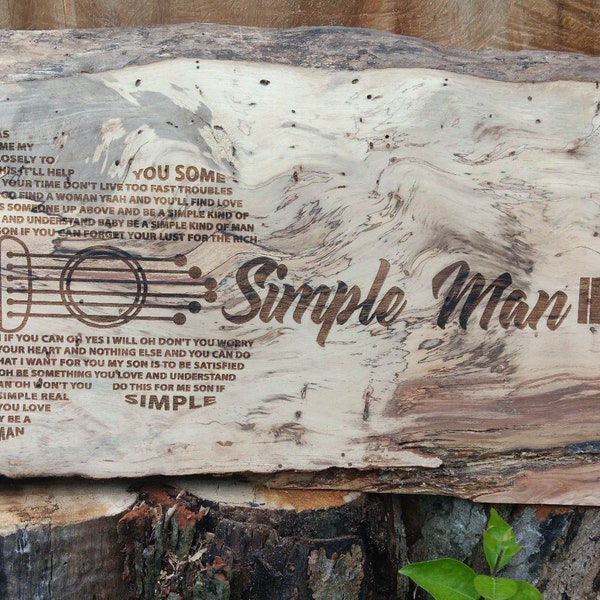 Lyric Wood Art - Etsy