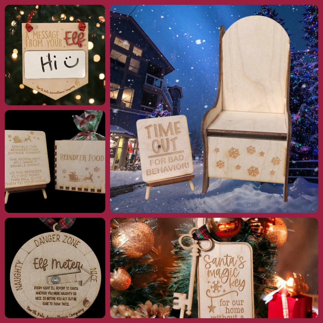 Elf Activity Kit, Elf on the Shelf Activities, Christmas Activity, Elf ...