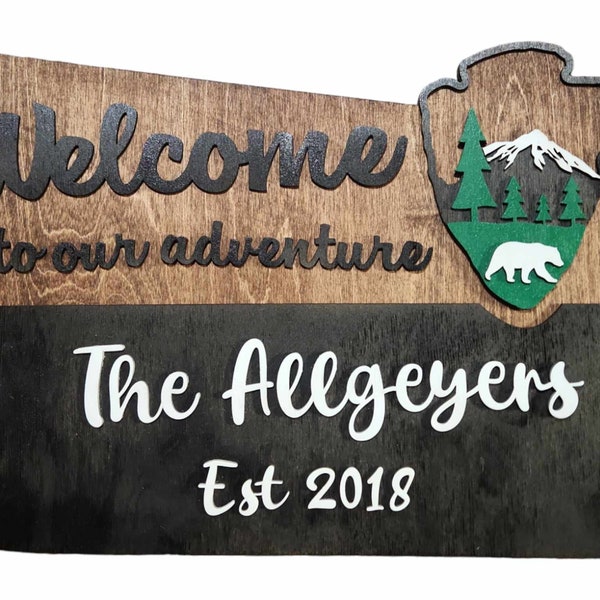 National Park Sign - Etsy