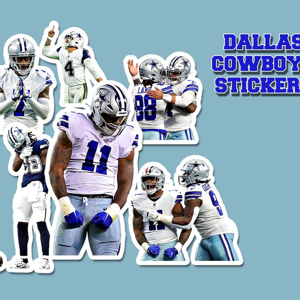 Dallas Cowboy Sticker - Etsy
