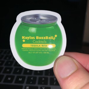 Buzzballz Sticker Buzzballz Personalized Sticker Gift for Him Gift for ...