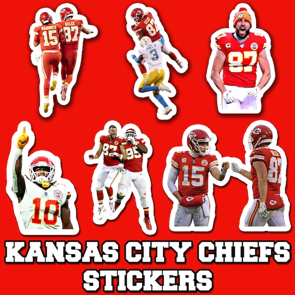 Chiefs Stickers - Etsy